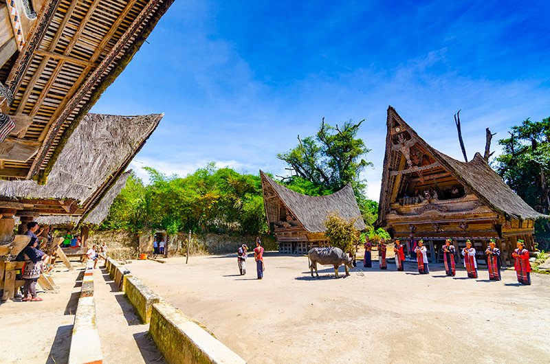 Geosite Simanindo Batak Museum – Batu Hoda – Stone Tombs - TOBAHUB